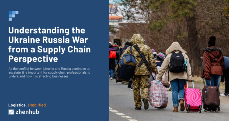 The Ukraine Russian War from a Supply Chain Perspective | ZhenHub